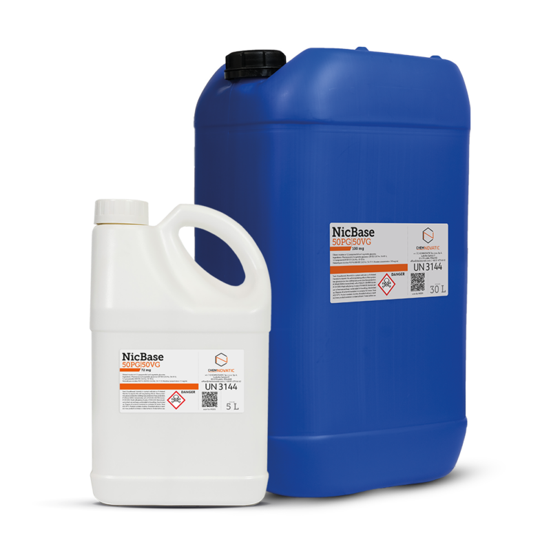 NicBase - Unflavoured Nicotine E-liquid Base - CHEMNOVATIC